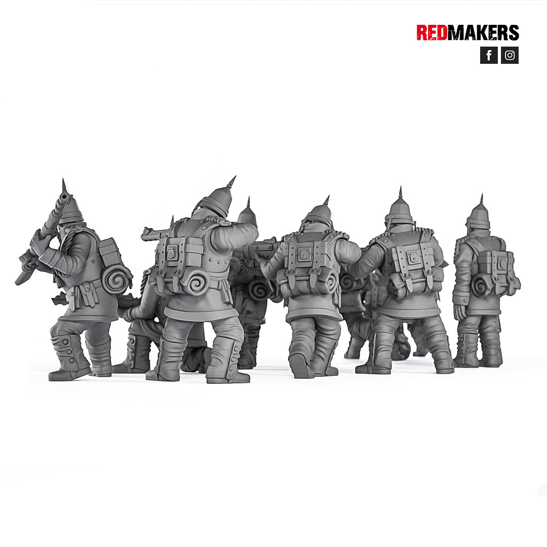 3D file Royal Regiment - Squad of the Imperial Force 🤴 ・3D printing ...