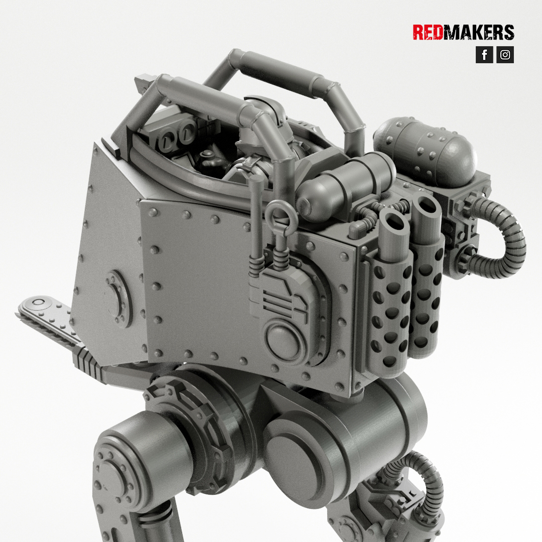 3D file Imperial force Light mech 🎲 ・3D printable design to download・Cults