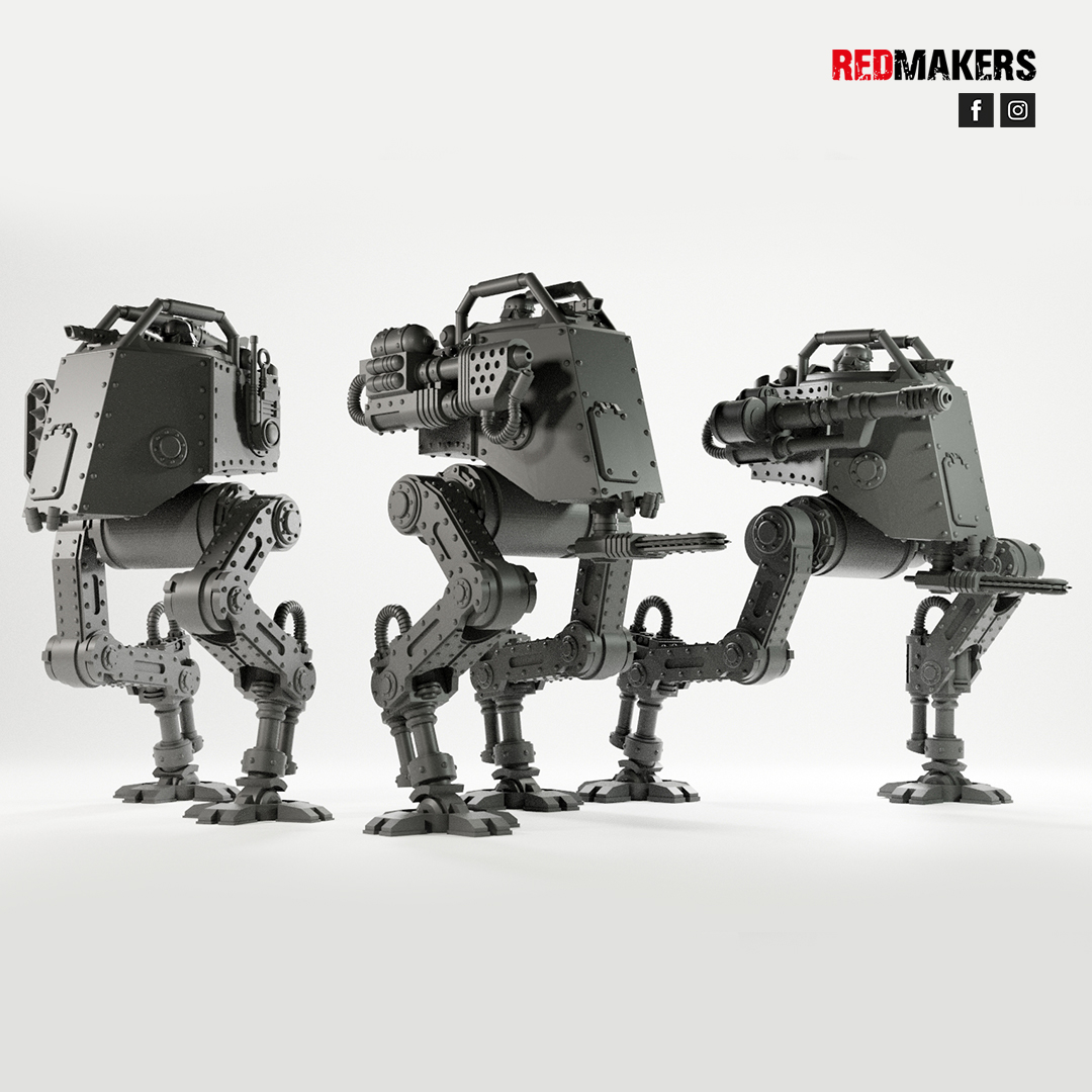 3D file Imperial force Light mech 🎲 ・3D printable design to download・Cults