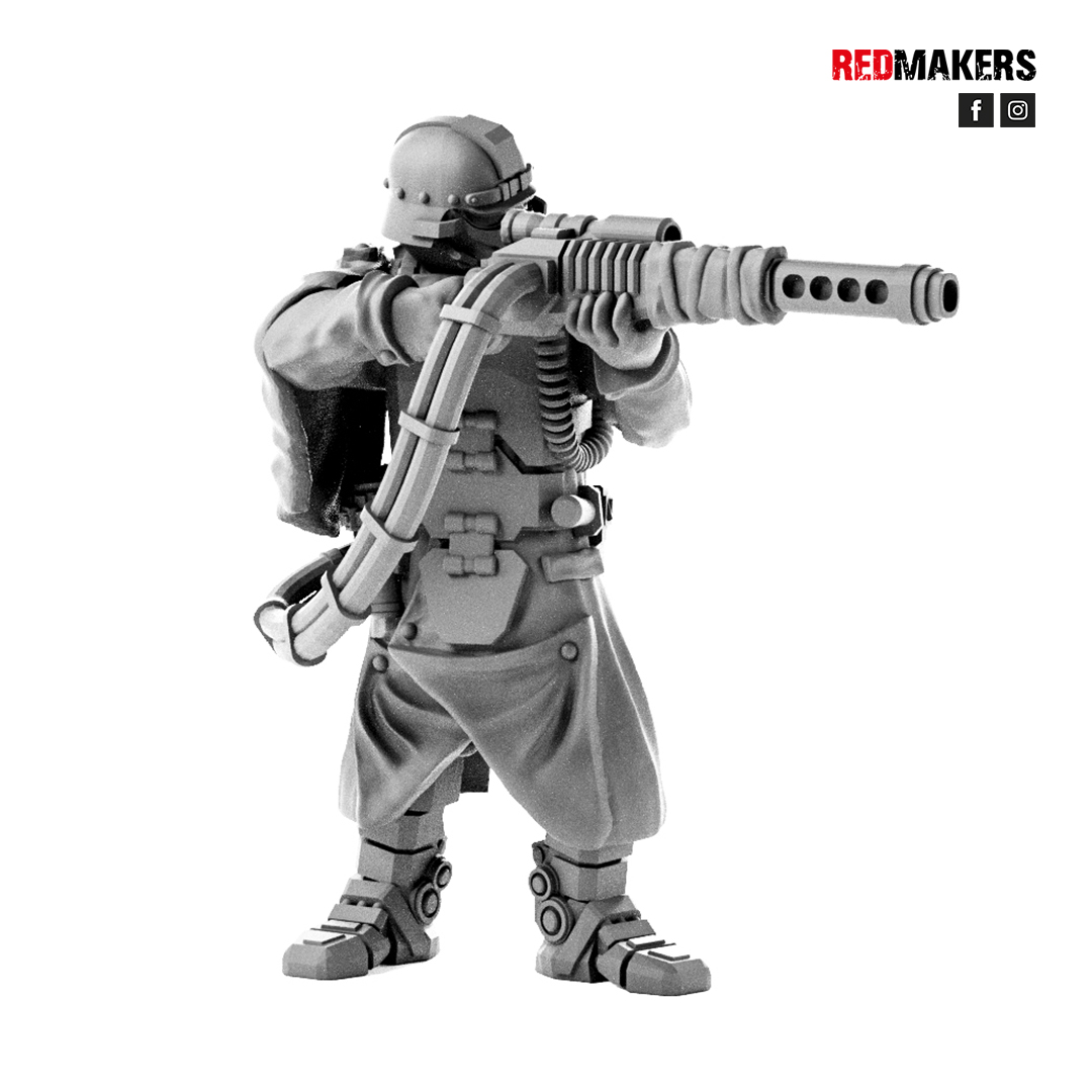 3D file Death Squad Grenadiers of the Imperial Force ⚔ ・3D printing ...