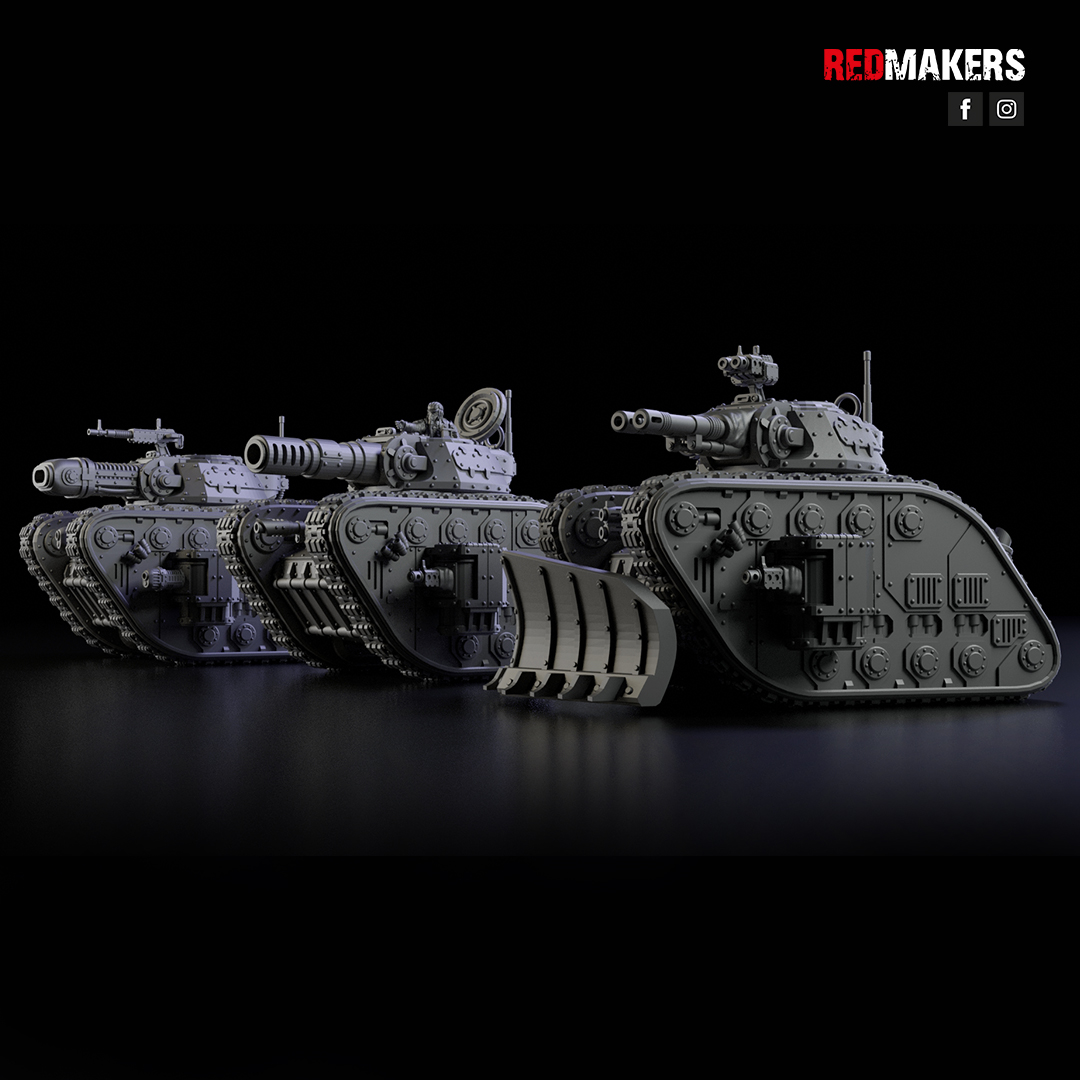 3D file Legendary Battle Tank - Imperial Force 🪖 ・3D printing template ...