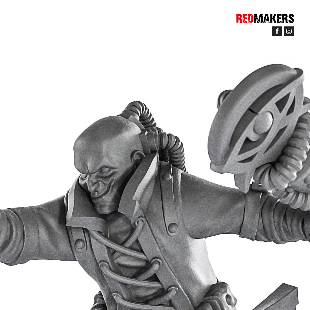 3D file Psychic Squad - Imperial Force 💂 ・3D print model to download・Cults