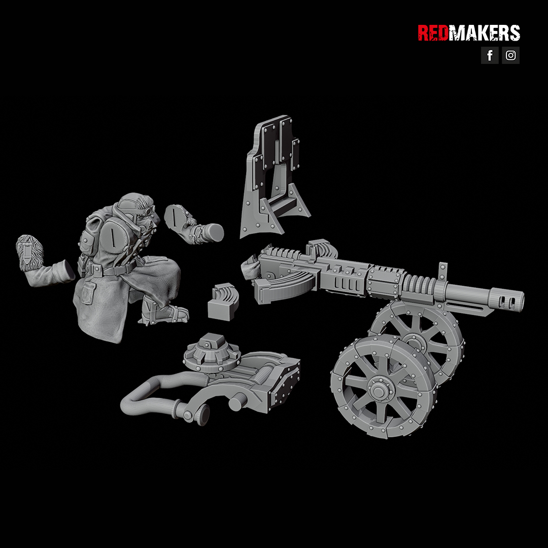 3D file Ice Warriors - Heavy Support Squad of the Imperial Force 🧊 ...