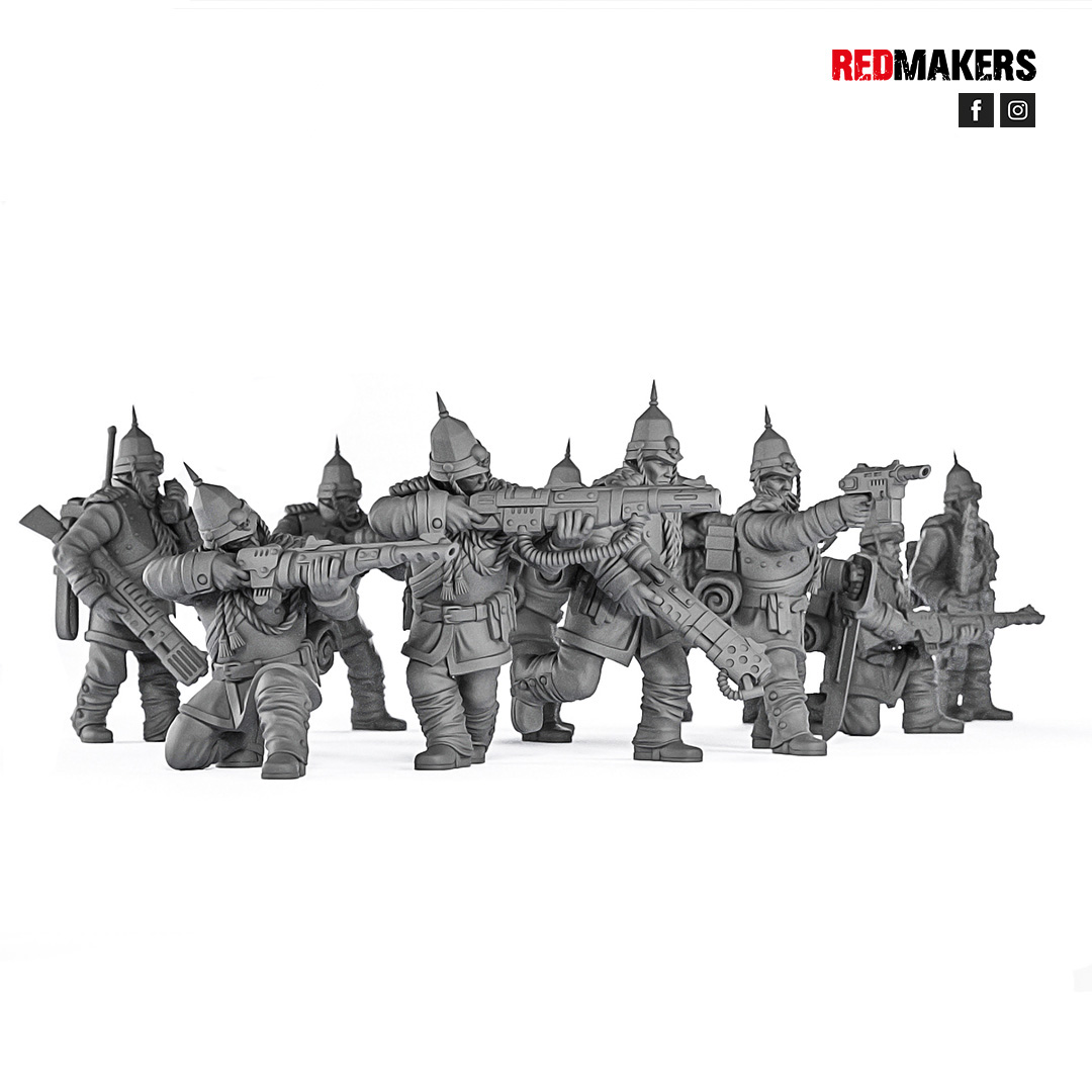 3D file Royal Regiment - Squad of the Imperial Force 🤴 ・3D printing ...