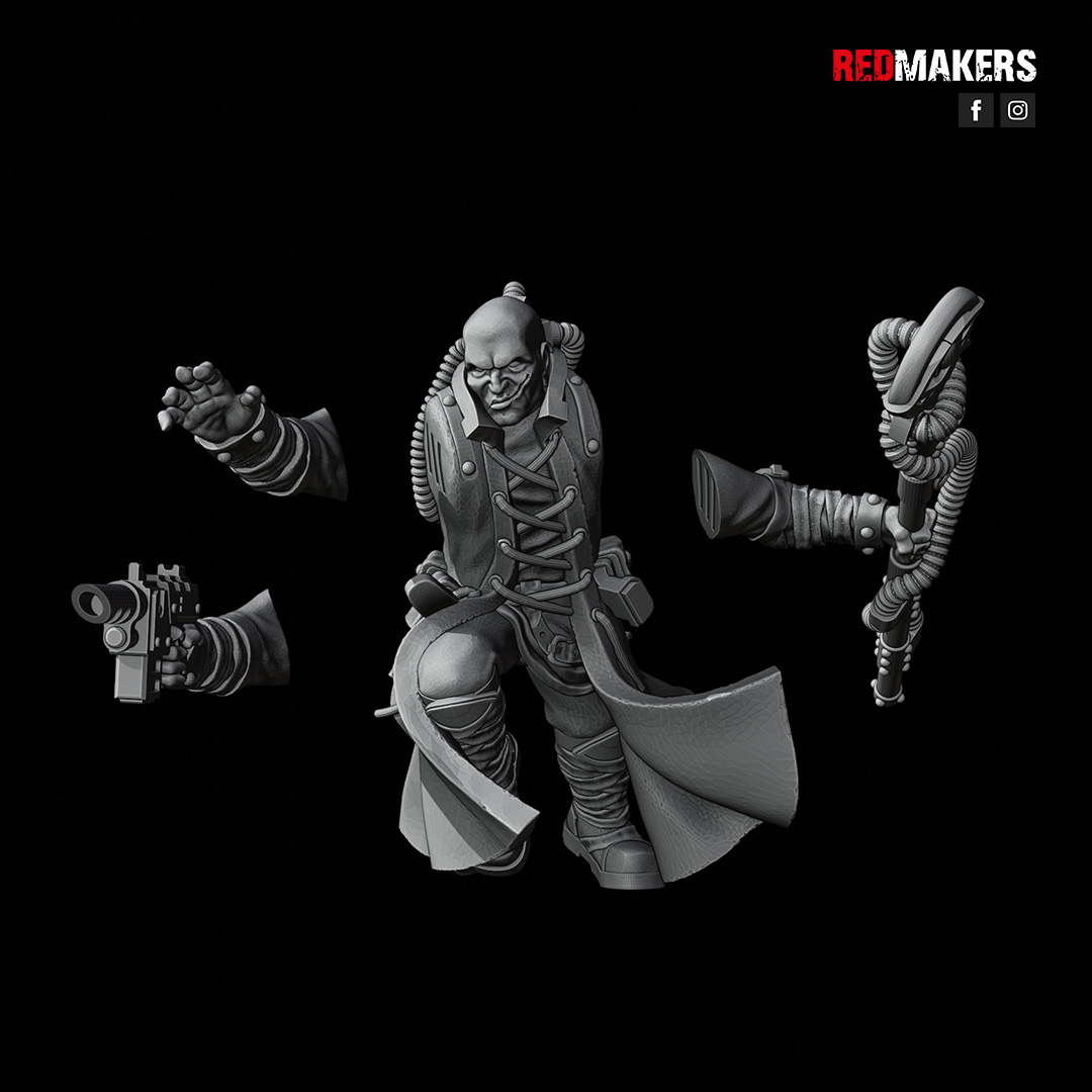 3D file Psychic Squad - Imperial Force 💂 ・3D print model to download・Cults