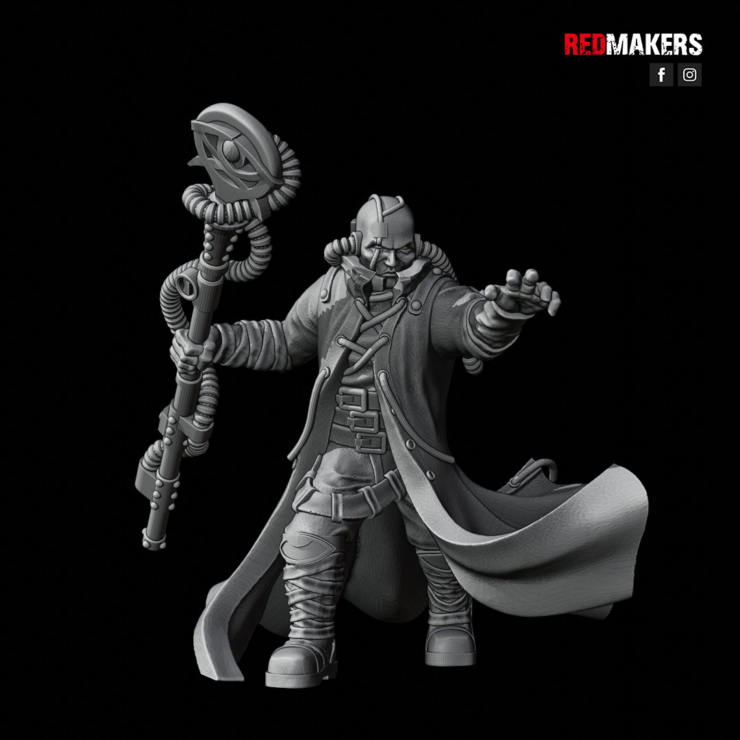 3D file Psychic Squad - Imperial Force 💂 ・3D print model to download・Cults