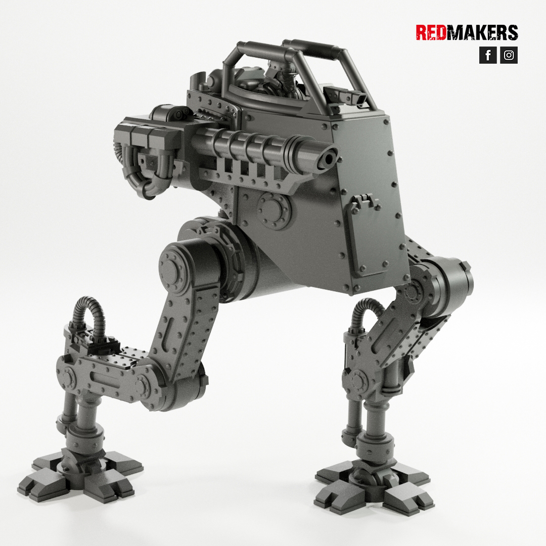3D file Imperial force Light mech 🎲 ・3D printable design to download・Cults
