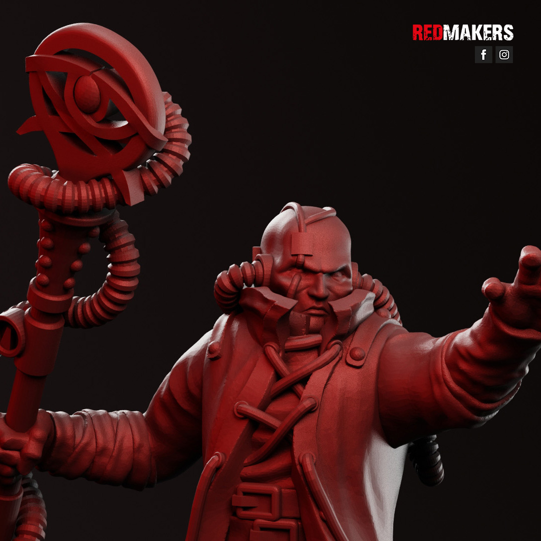 3D file Psychic Squad - Imperial Force 💂 ・3D print model to download・Cults