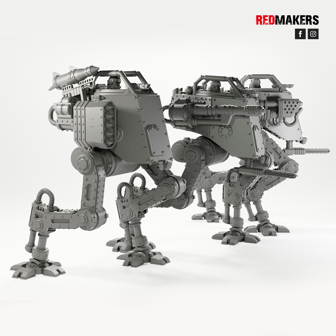 3D file Imperial force Light mech 🎲 ・3D printable design to download・Cults