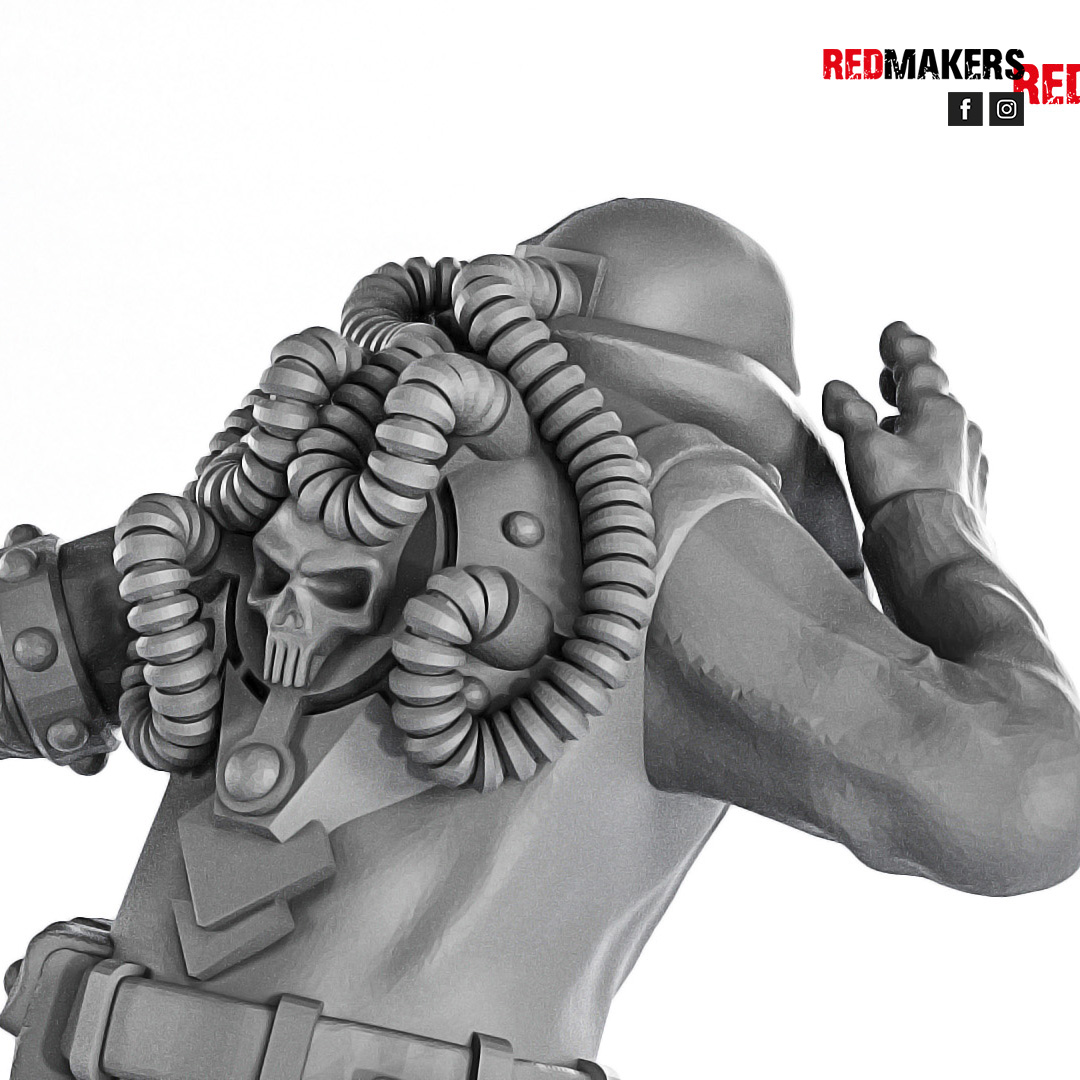 3D file Psychic Squad - Imperial Force 💂 ・3D print model to download・Cults