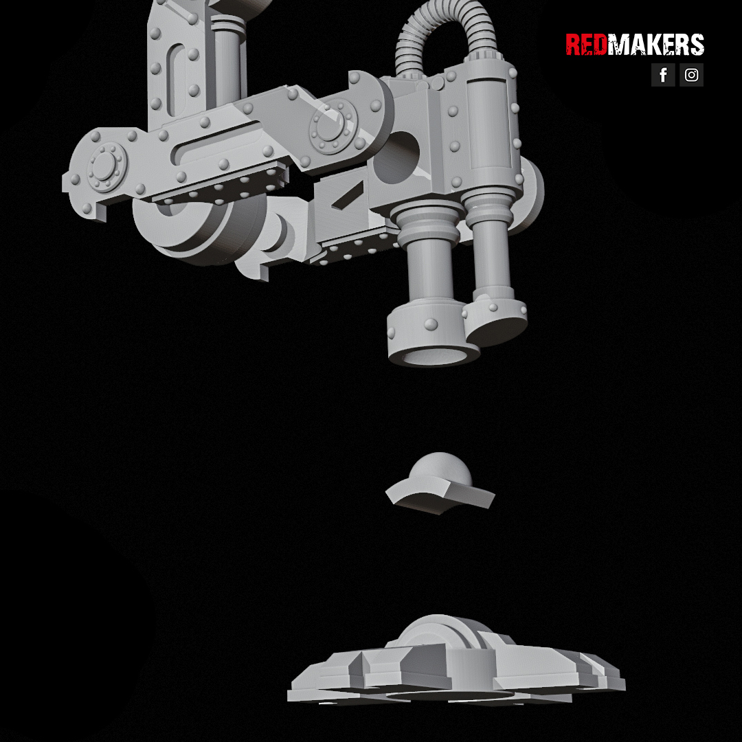 3D file Imperial force Light mech 🎲 ・3D printable design to download・Cults