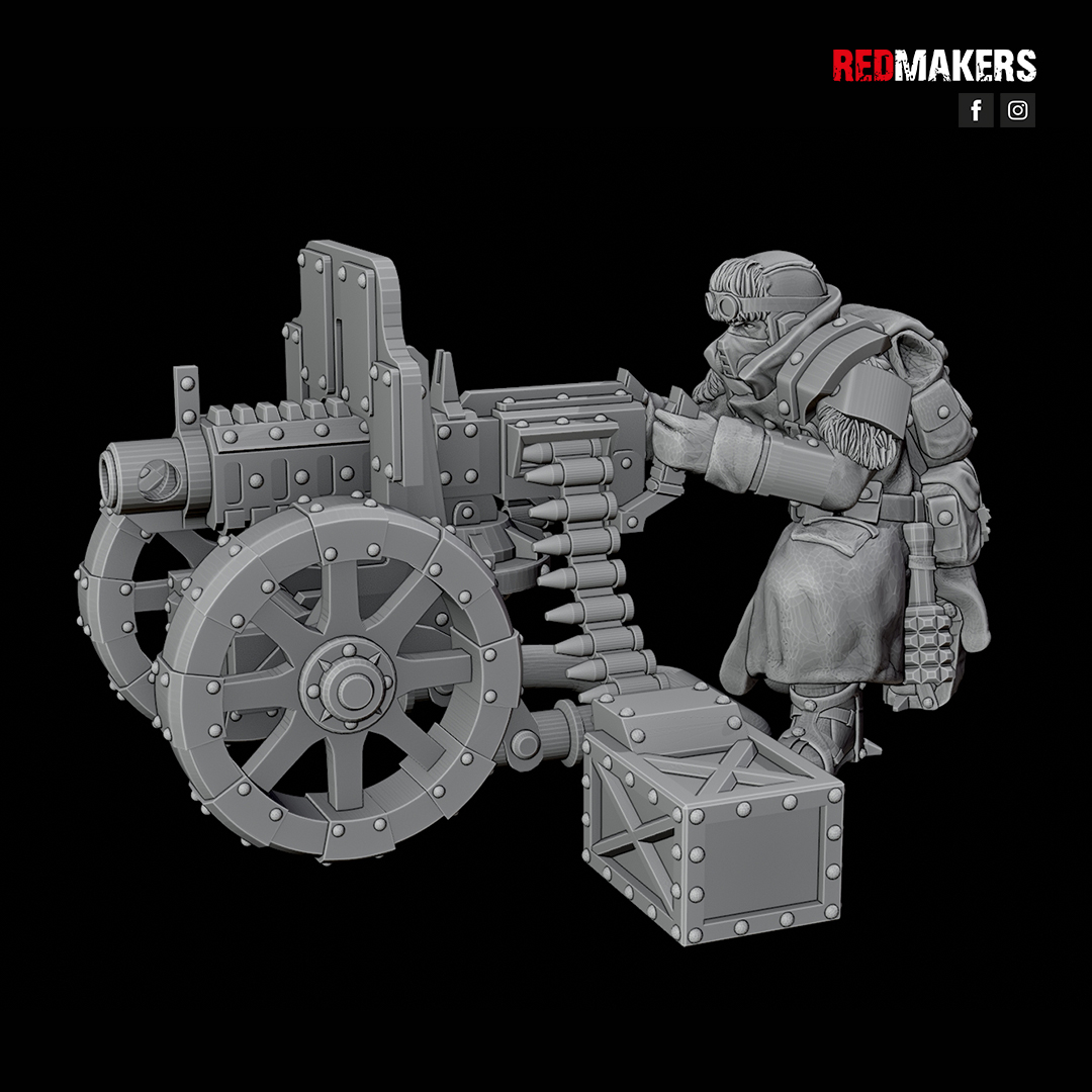 3D file Ice Warriors - Heavy Support Squad of the Imperial Force 🧊 ...