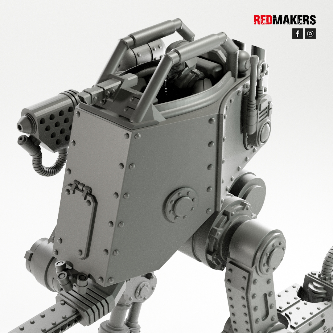 3D file Imperial force Light mech 🎲 ・3D printable design to download・Cults