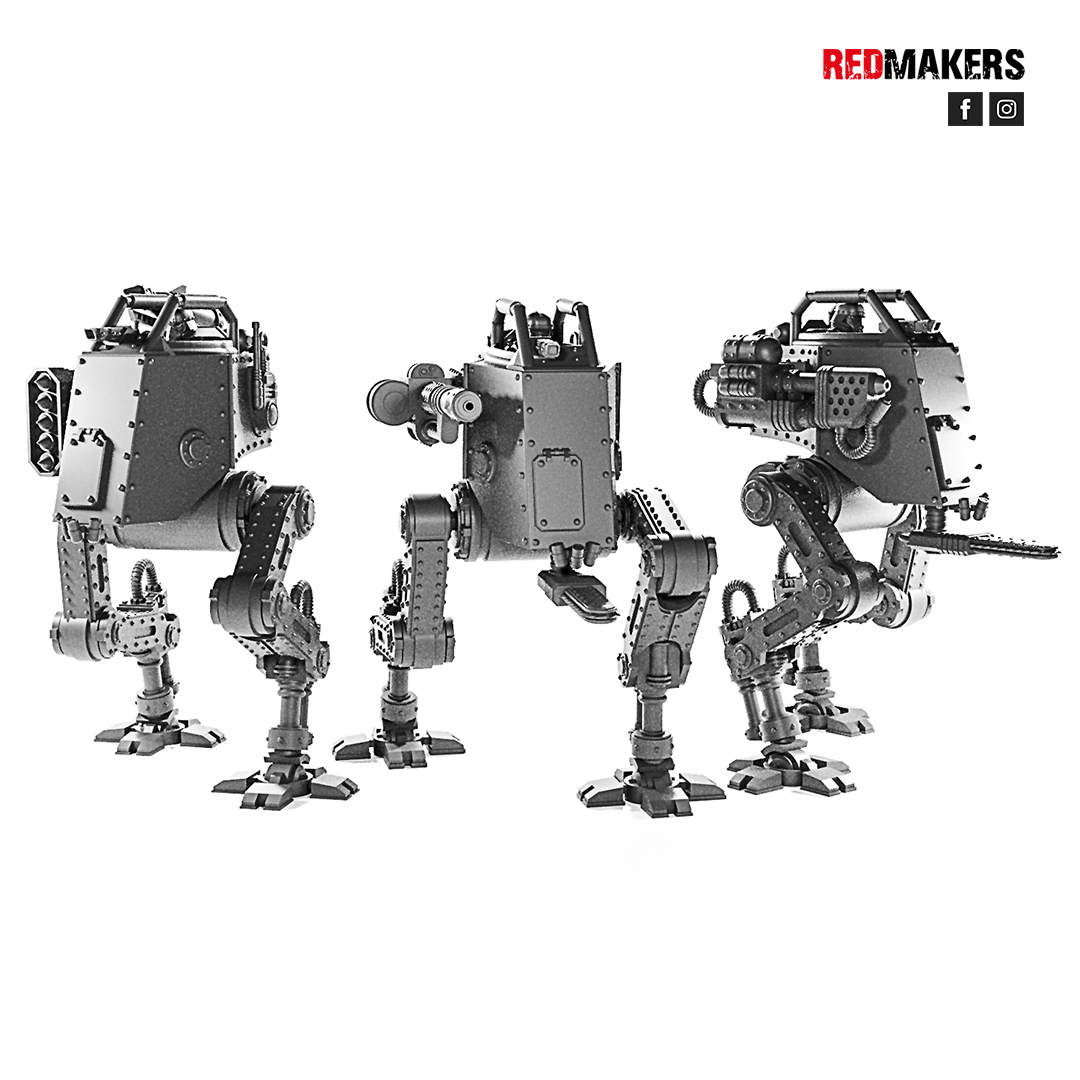 3D file Imperial force Light mech 🎲 ・3D printable design to download・Cults