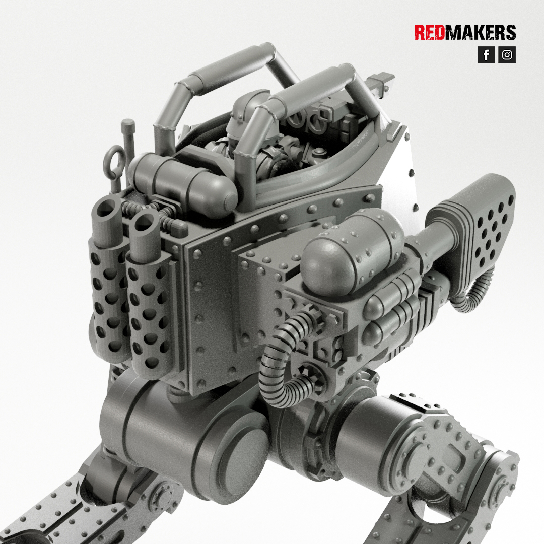 3D file Imperial force Light mech 🎲 ・3D printable design to download・Cults