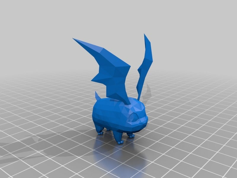 🐉 Patamon Digimon・Free STL File for ・Cults