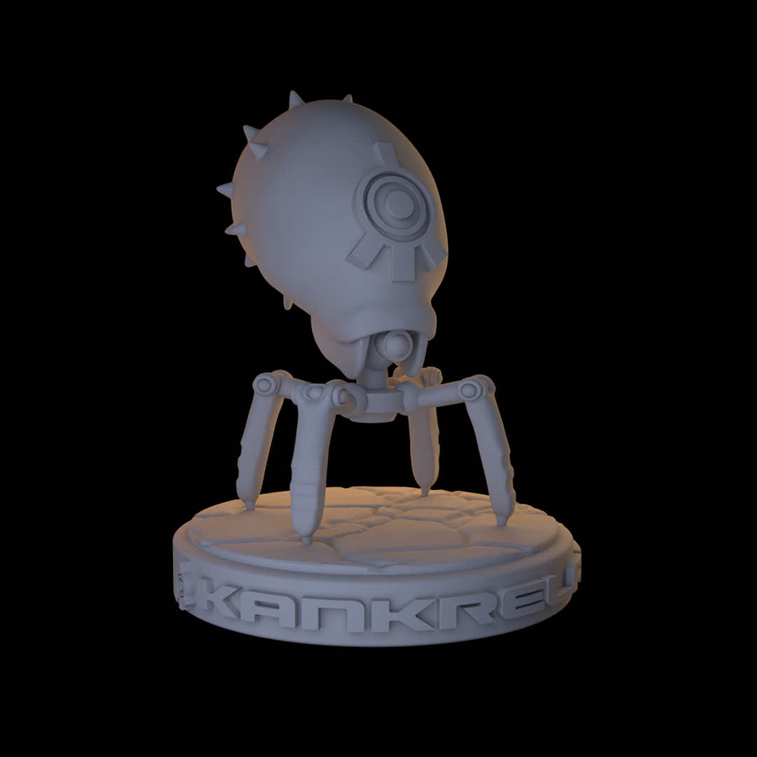 Archivo STL kankrelat (Code Lyoko) 🧑‍💻 ・Modelo para descargar y imprimir en 3D・Cults