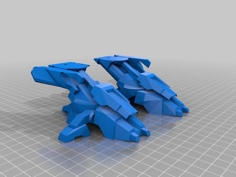 🎲 Starcraft 2 Viking (Assult mode)・Free STL File for ・Cults