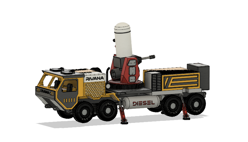 Free 3D file Yellow CRAM Military Truck with Movements 🪖 ・3D printing ...