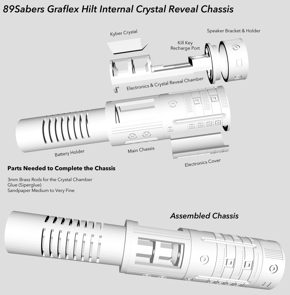 Free 3D file 89Sabers Graflex Inner Chassis for Spark 2 Board (Based on the Design by Rex83014 ...