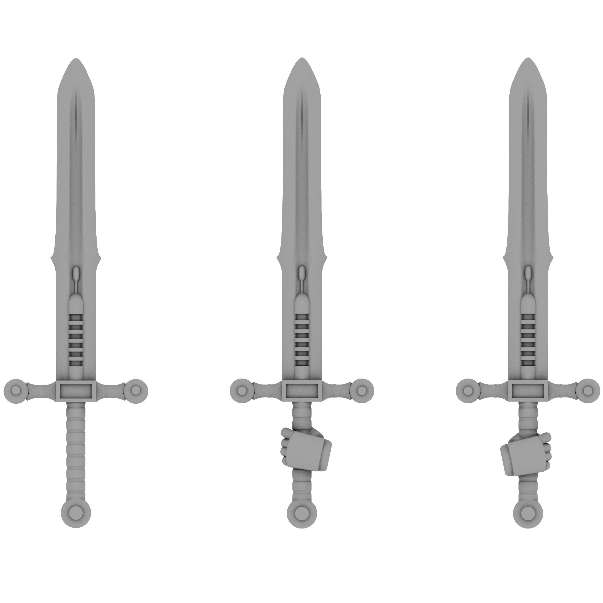 🛰 Space Marine Power Sword (Medieval Greatsword)・ STL File for ・Cults