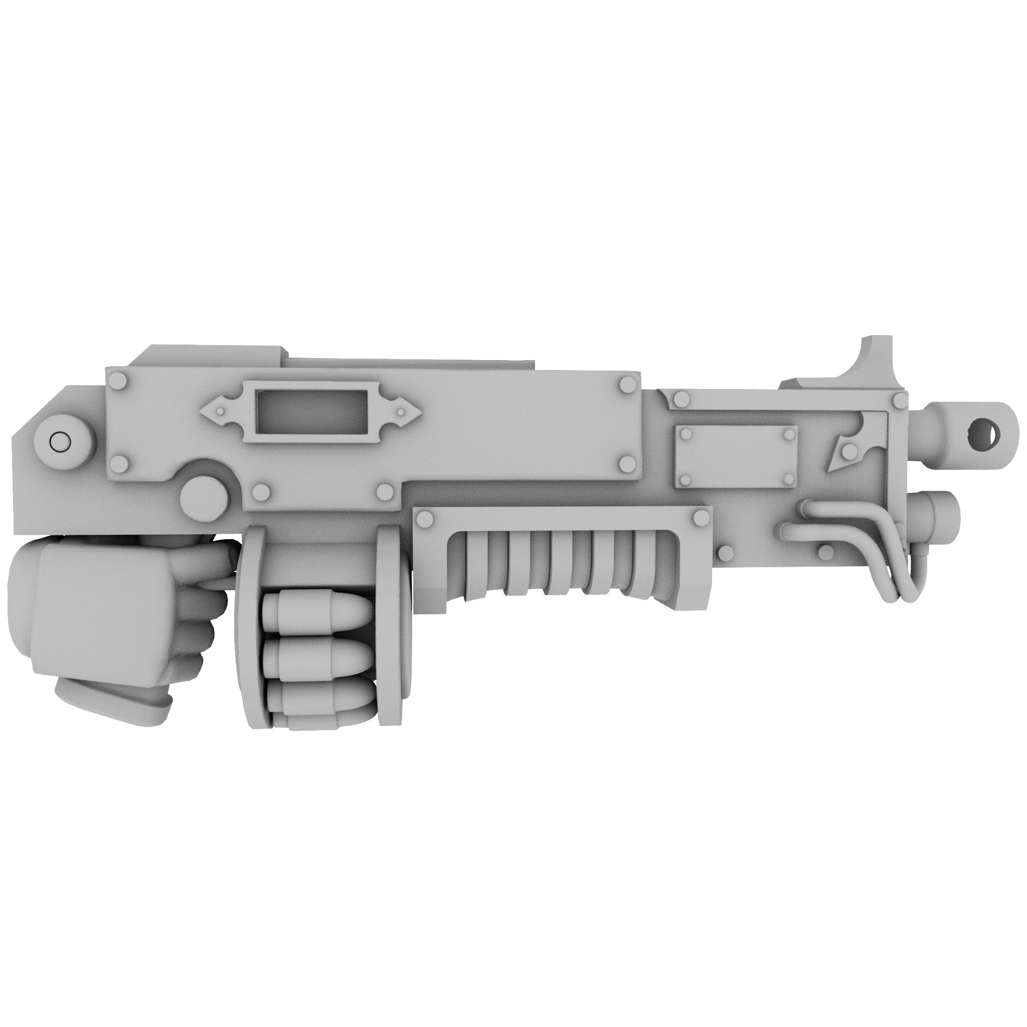 STL file Space Marine Bolt Rifle (Bolter) - Helsdeep Pattern 🛰 ・3D ...