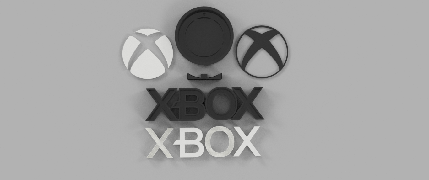 🎮 Xbox Sign / Xbox Signboard・ STL File for 3D printing・Cults