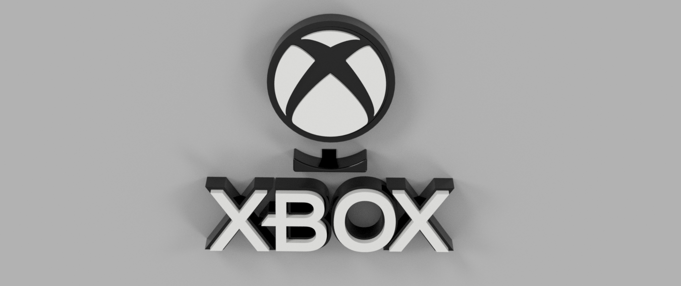 🎮 Xbox Sign / Xbox Signboard・ STL File for 3D printing・Cults