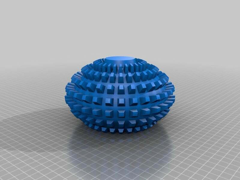 Free STL file Sphere Vase 4 🏺 ・3D printable object to download・Cults