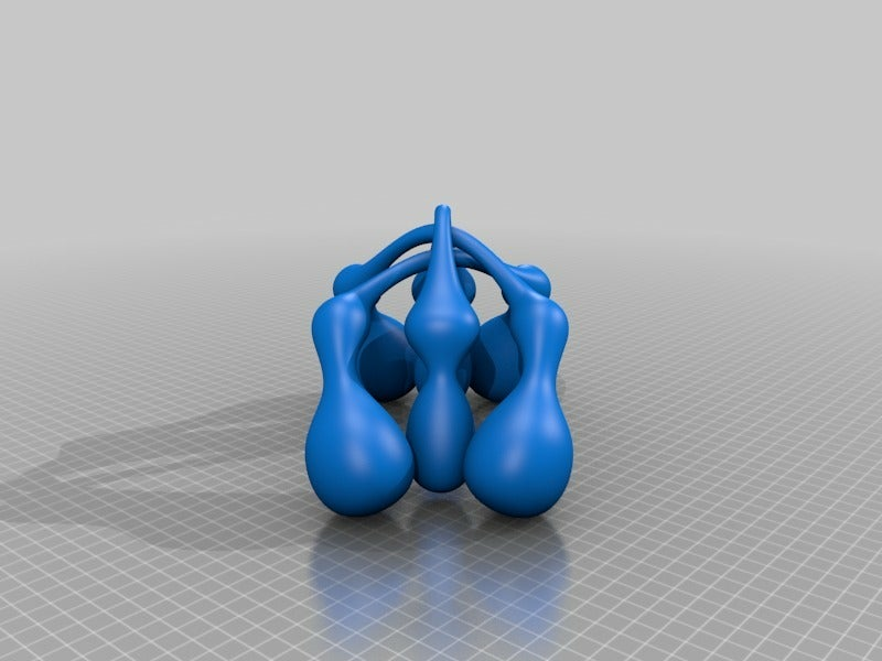 Free STL file Meta-ball 10 👽・3D print design to download・Cults