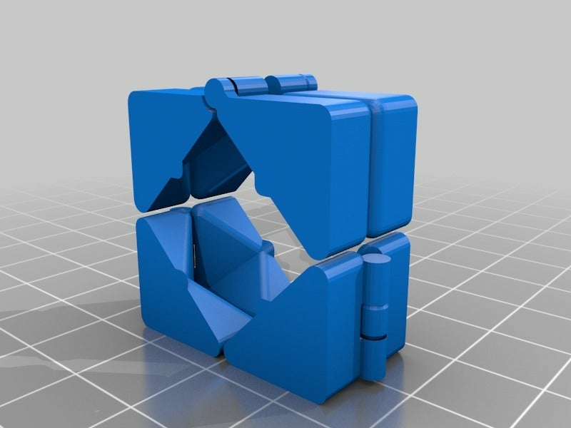 🎨 2 Color Fidget Star (Dual Extrusion)・Free STL File for ・Cults