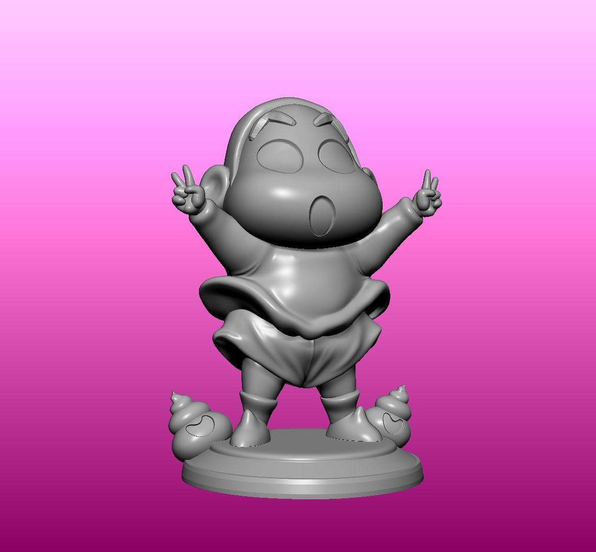 STL 文件 SHIN CHAN JOYOYO - Fan Art - 🎨 ・可下载 3D 打印机模型・Cults