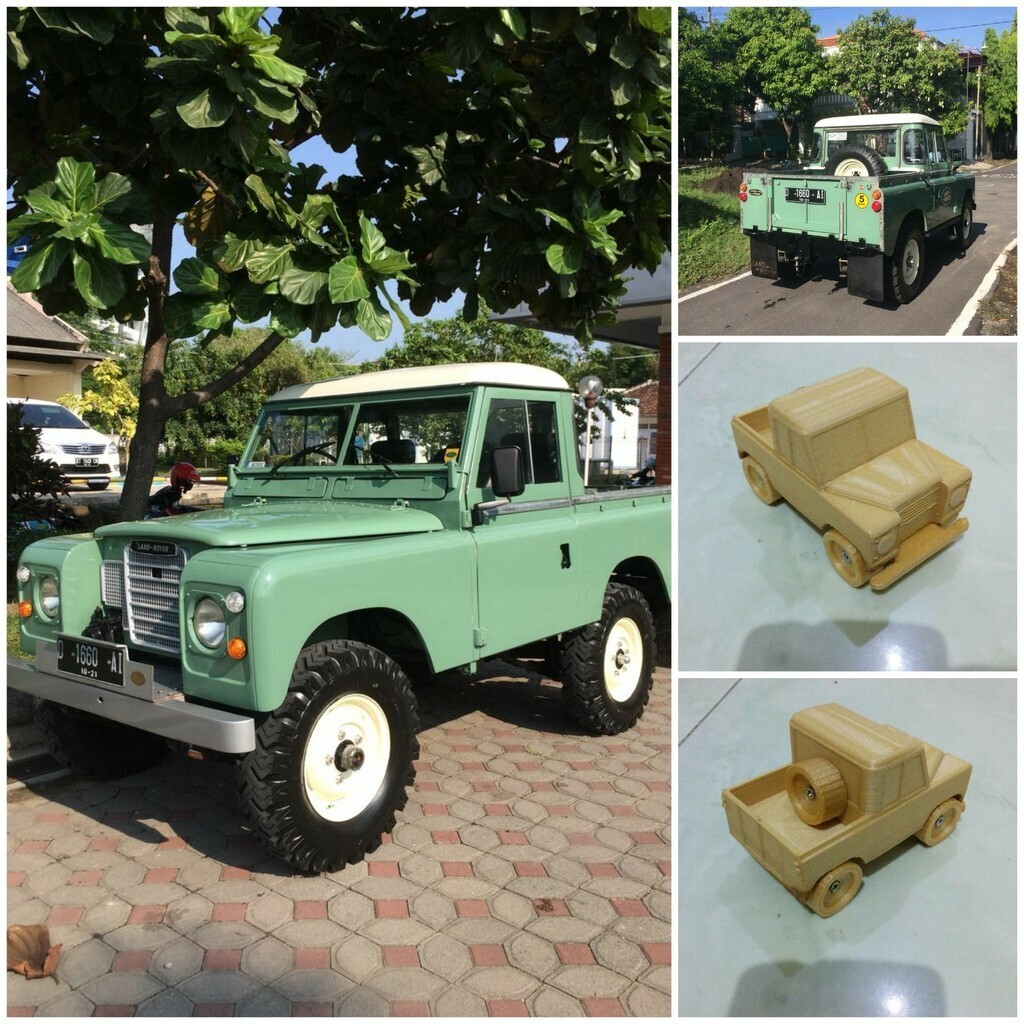 Free STL file Land rover PU series 3 🎲 ・3D print design to download・Cults