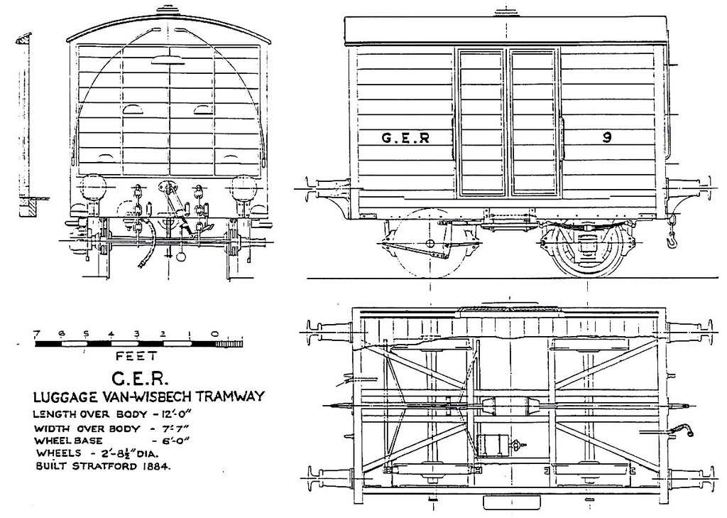🧳 wisbech Tramwayn - Luggage van-・Free 3D File for ・Cults