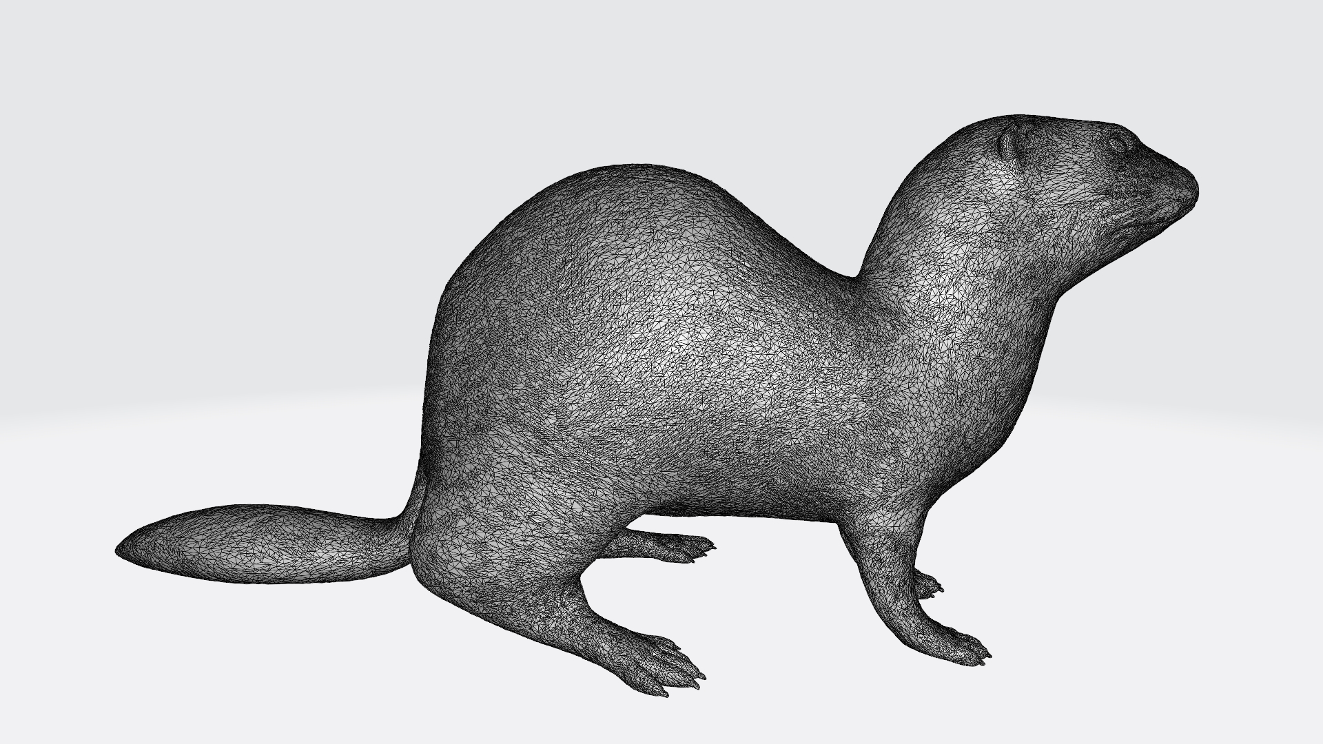 STL file Ferret figurine 🐉 ・3D printable model to download・Cults