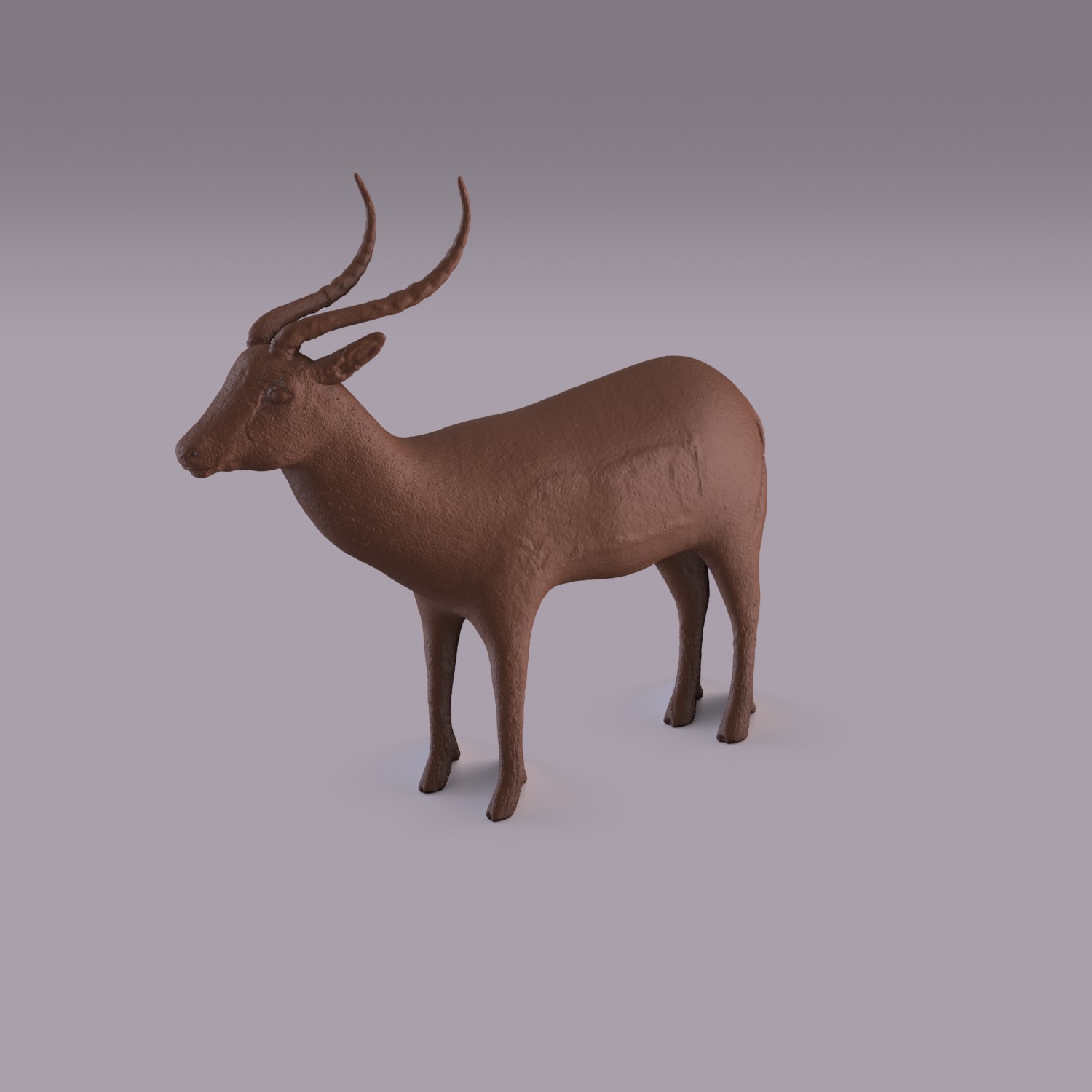 STL file Antelope 📯・3D printing template to download・Cults