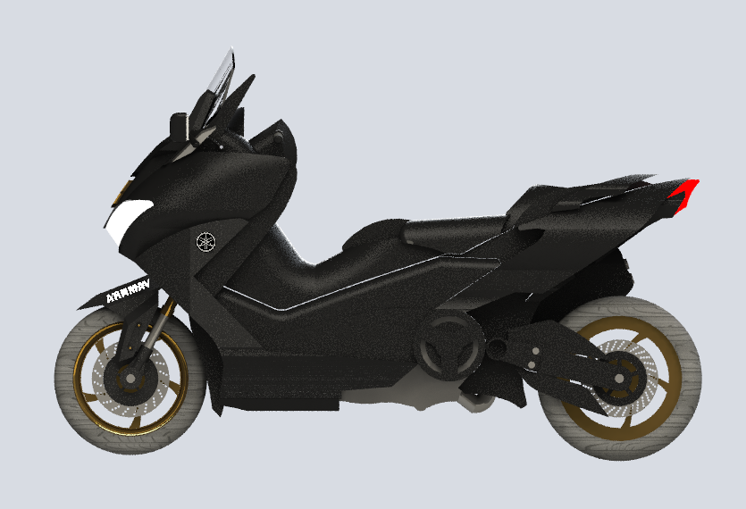 🔧 Yamaha Tmax 560・ 3D File for ・Cults