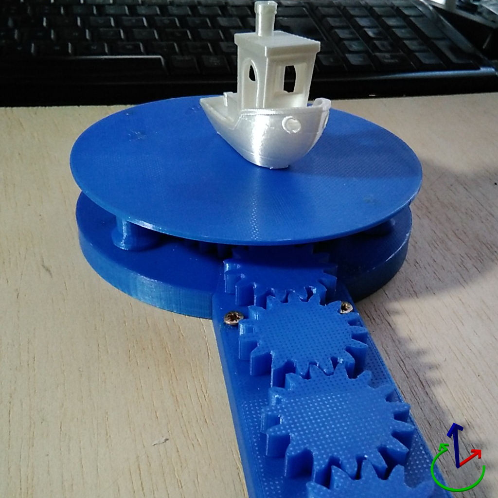 STL file MANUAL TURNTABLE 🖼️ ・3D print object to download・Cults