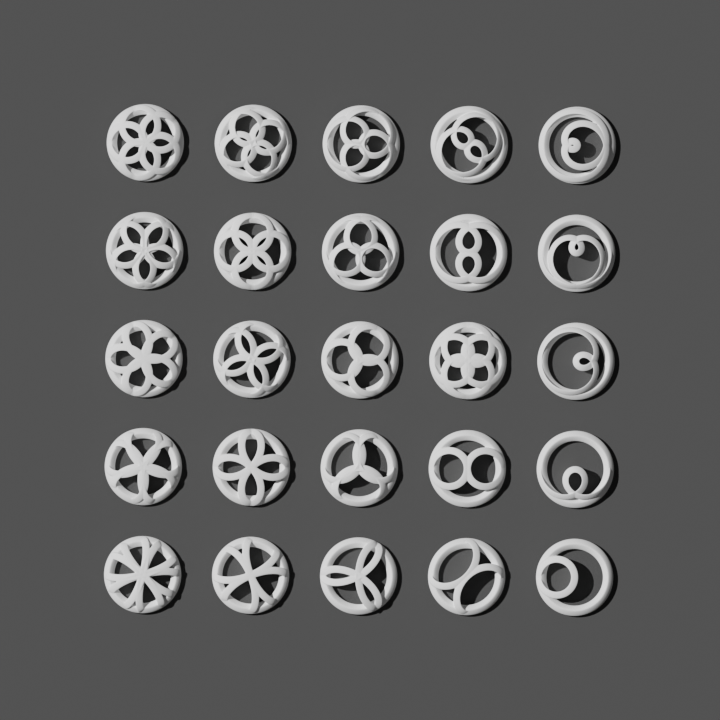 Free 3D file Torus Knot Pendant Collection 🪢・3D printable design to ...