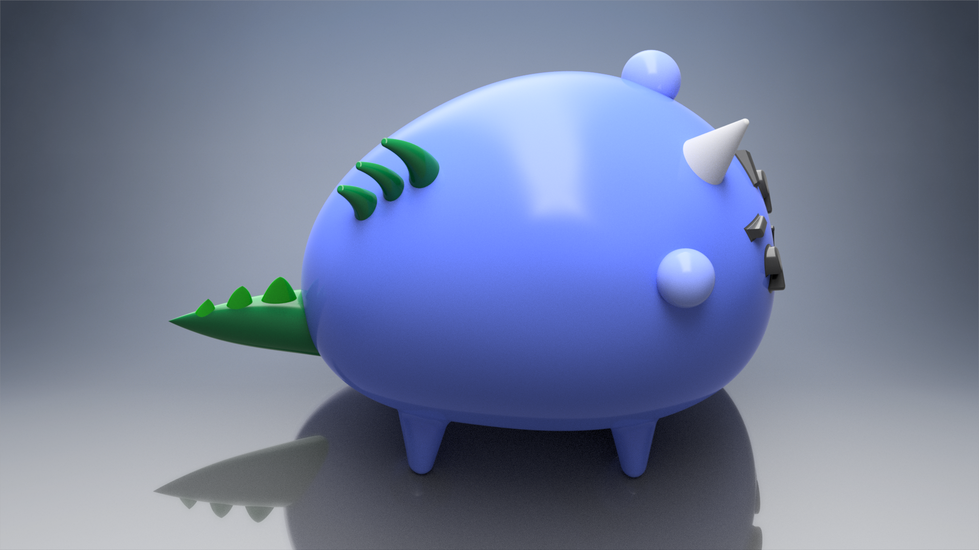 STL file AXIE INFINITY 1 ♾️ (OBJ)・Template to download and 3D print・Cults