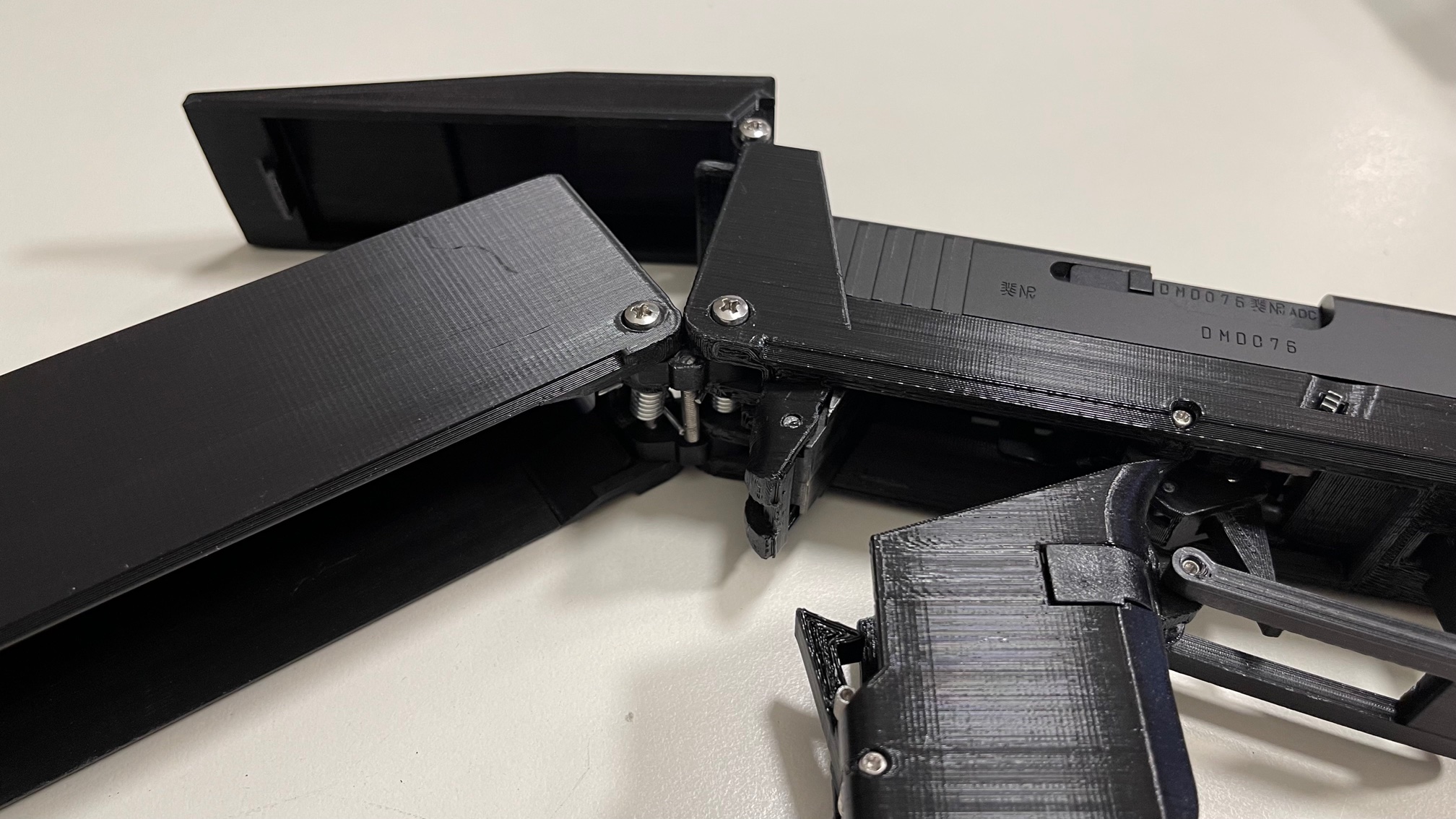 arquivo STL Armazón plegable - Glock 17 - Base TM 🔫 ・modelo de ...