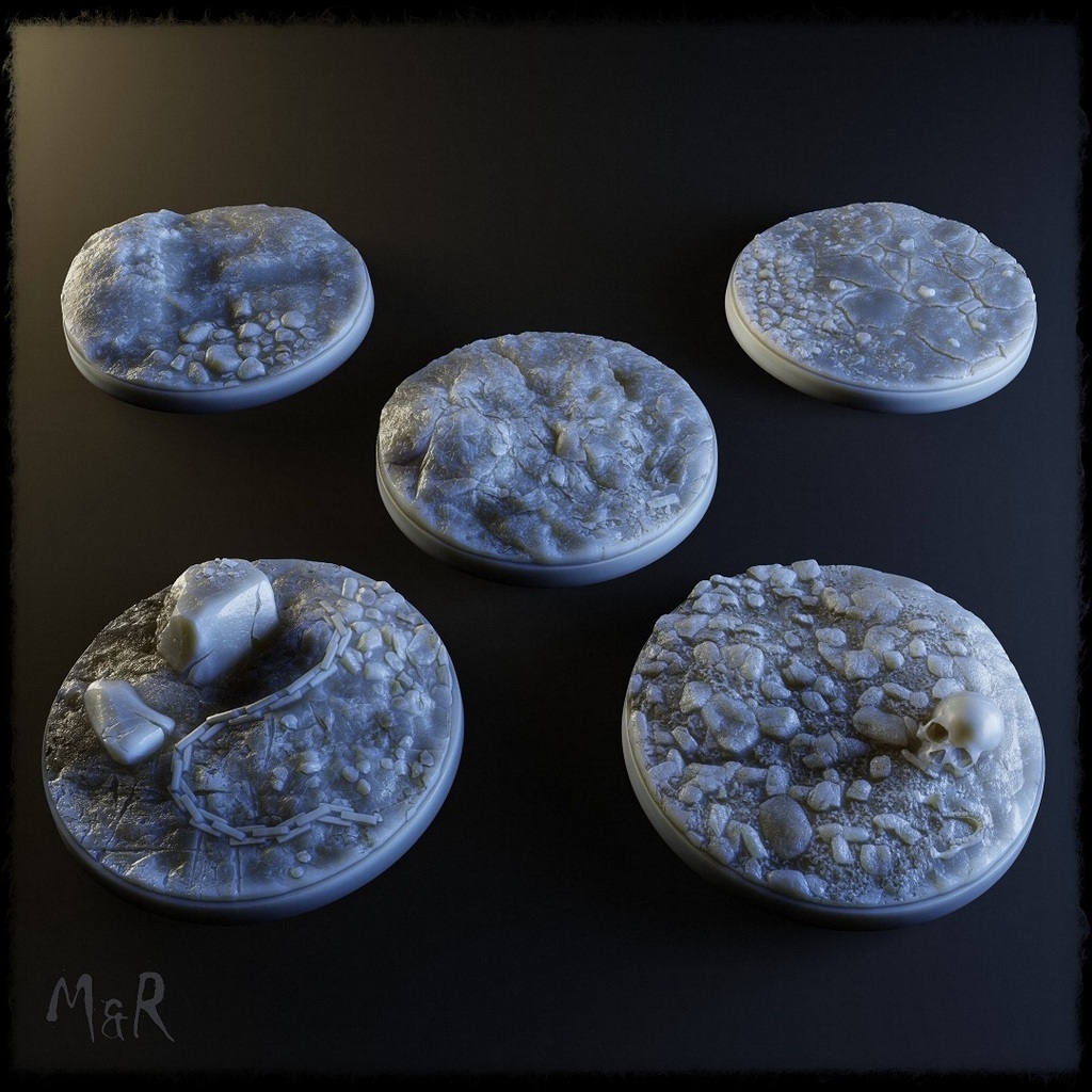 Free STL file Round bases -Rocky 🎲 ・Model to download and 3D print・Cults