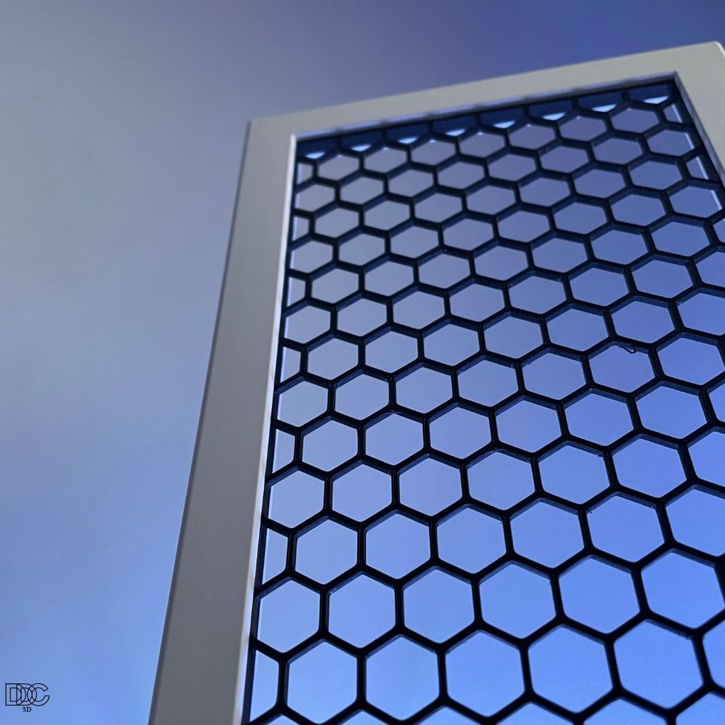 Free 3D file Hexagon gamer frame 🖼️ ・3D printable model to download・Cults