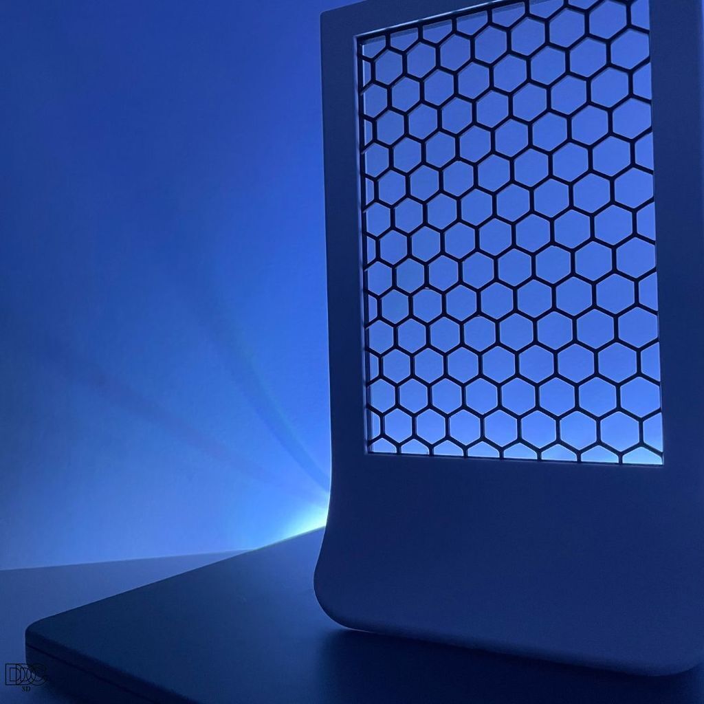 Free 3D file Hexagon gamer frame 🖼️ ・3D printable model to download・Cults