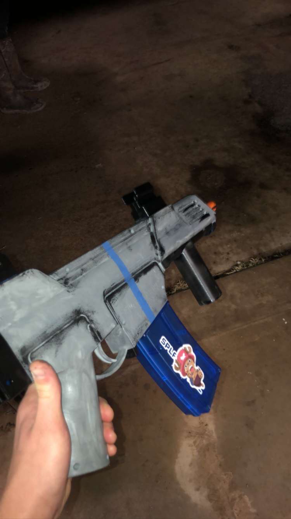 3D printed SplatRball Vertical Grip • made with Ender 3 v2・Cults
