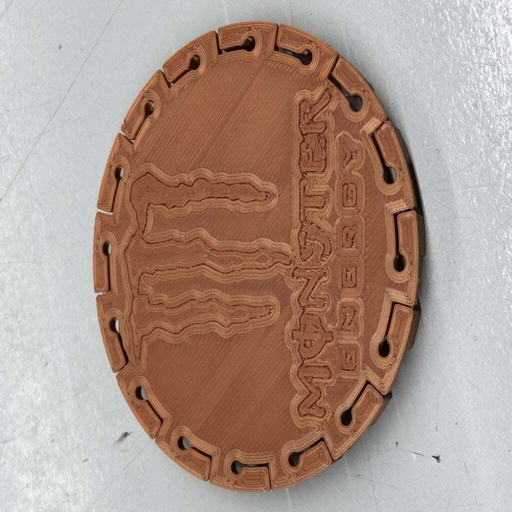 🌬️ Dust Cap for Monster Energy drinks cans・Free STL File for ・Cults