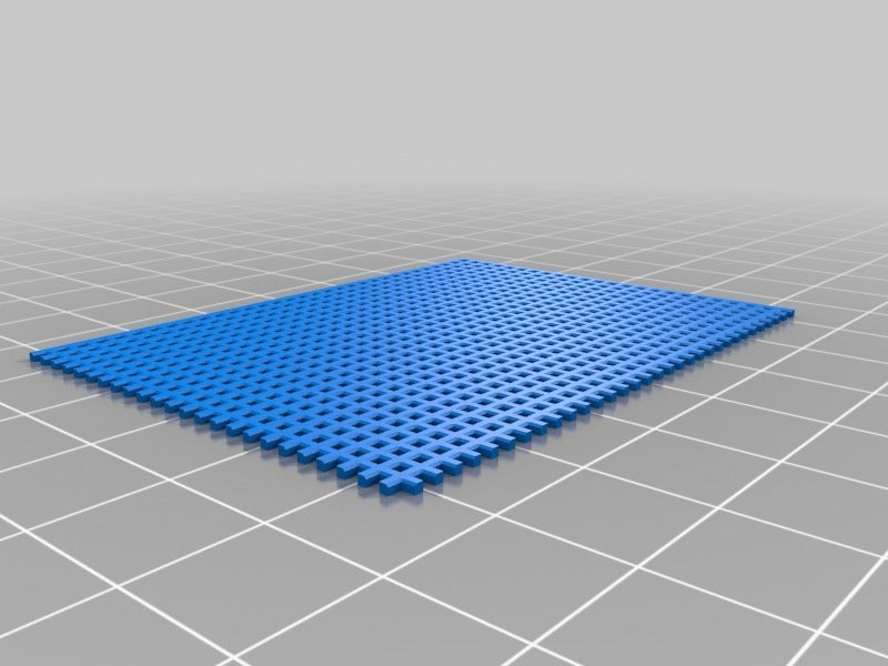 Free STL file X-Y Stress Test or 2mm (with 1.2 mm hole) Sieve 🕳️・3D ...