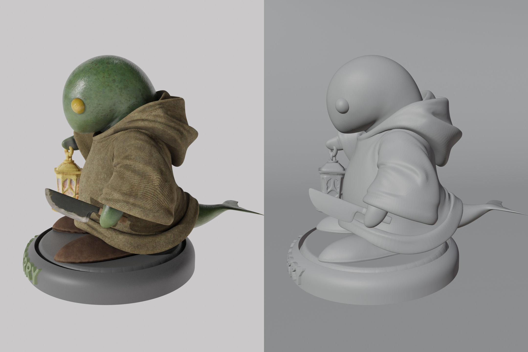 3D file Tonberry - Final Fantasy 👹 ・3D printable model to download・Cults