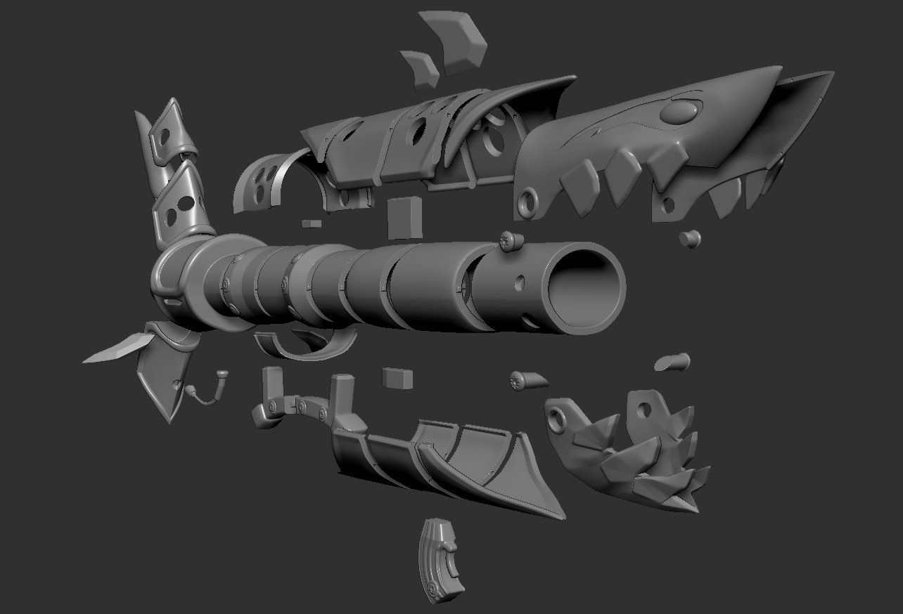 🎨 Jinx Fishbones Bazooka - League of Legends Cosplay - LOL 3D print ...