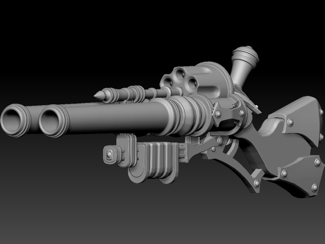 🔫 Graves Destiny Shotgun - League of Legends Cosplay - LOL 3D print model・ 3D File for ・Cults